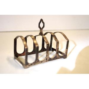 Australian Vintage Silver Toast Rack - 8cm Width - Flatware/Cutlery and ...