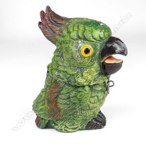 German Parrot Coin Bank, c. 1930s - Money Boxes - Sundries