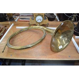 Antique and vintage hunting horns, copper, silver and brass - price ...