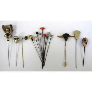 Early 20th century hat pins - price guide and values