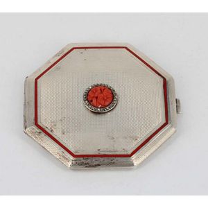 Vintage enamelled compacts - price guide and values