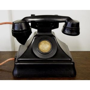 Bakelite Pyramid Telephone with Bell and Diaphragm Speaker - Telephones ...