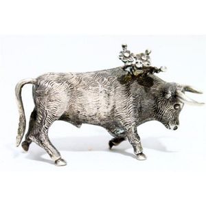 Sterling Silver El Toro Model - 73g, 9x6cm - Zother - Silver