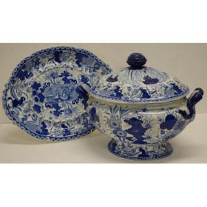 English pearlware ceramics - price guide and values
