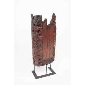 New Zealand Maori artefacts whare and parts - price guide and values