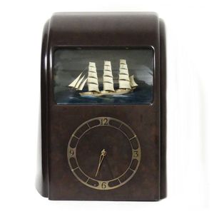 1930s Vitascope Dioramic Electric Clock with Ship Automata - Clocks ...