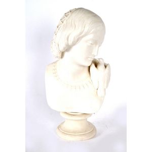 Victorian Copeland Parian Ware Bust, 1859 - Spode/Copeland - Ceramics