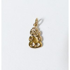Double-sided 9ct Gold Tiki Pendant Charm - 1.4gms - Pendants/Lockets ...