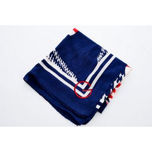 Gucci Fish Pattern Scarf, 90 x 90 cm - Shawls, Scarfs & Collars ...