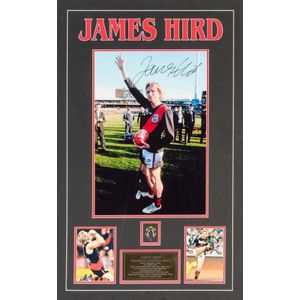 James Hird Signed Photograph with Brownlow Medal and CoA - Sporting ...