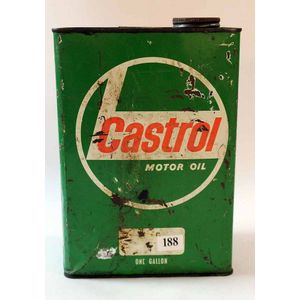 Castrol oil/petrol tin - price guide and values