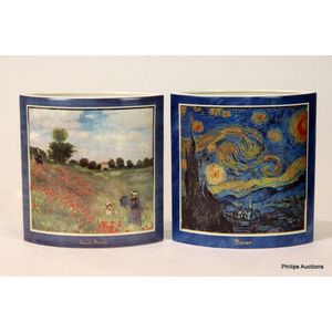 Limited Edition Goebel Van Gogh and Monet Artis Orbis Vases - Goebel ...