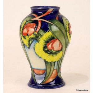 British Moorcroft Pottery designer Emma Bossons - price guide and values