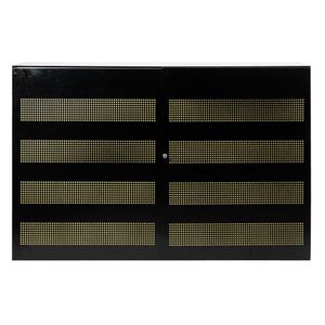Planex Metal Cabinet with Perforated Sliding Doors - Australian ...