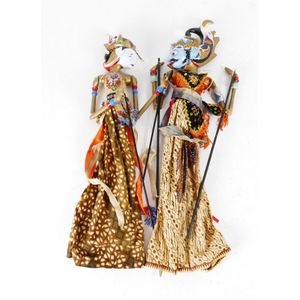 Indonesian Wayang Puppets - Zother - Oriental