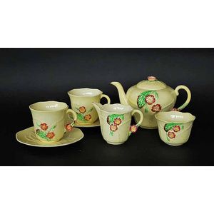 Primula Tea Set for Two by Carlton Ware - Carlton Ware - Ceramics