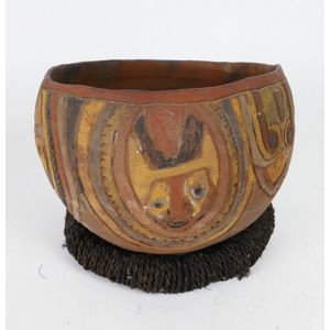 New Guinea tribal artefacts, bowls - price guide and values