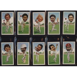 Scanlens trading cards cricket and cricketers - price guide and values