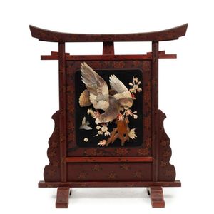 19th century Japanese inlaid shibayama wares - price guide and values