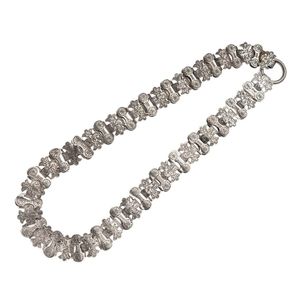 Victorian Engraved Silver Collar - Necklace/Chain - Jewellery