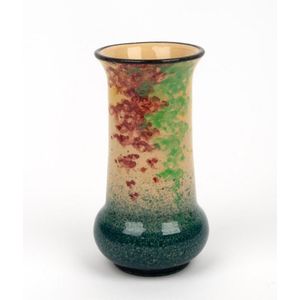 Sponge Glazed P.P.P. Vase with Black Rim, 13.5 cm - Preston Premier ...