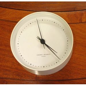 Georg Jensen HK Wall Clock - 14.5 cm Diameter - Clocks - Zother ...