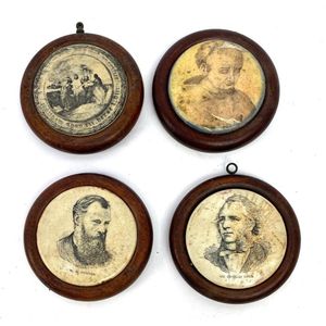 Timber Framed Pot Lids by W.E Forster and Sir Charles Reed - Pot Lids ...