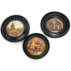 Pratt Ware and other collectable antique pot lids - price guide and values