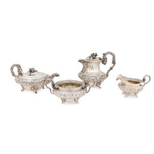 Antique sterling silver coffee pots - price guide and values