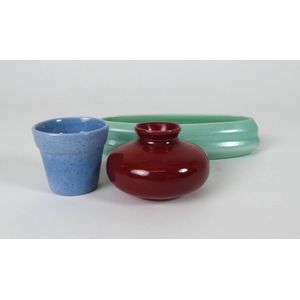 O.C. Stephens Pottery Trio with Printed Marks - New Zealand Potters ...