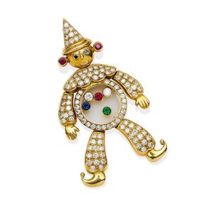 Chopard Happy Diamond Clown Pendant - Pendants/Lockets - Jewellery
