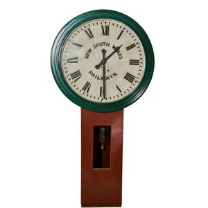 Antique Australian Railway Clock from Forbes Station - Clocks - Zother ...
