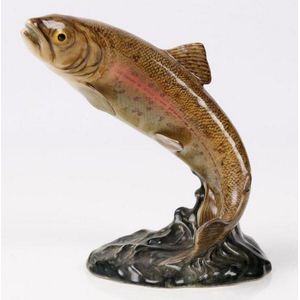 Beswick (England) fish frog figurines - price guide and values