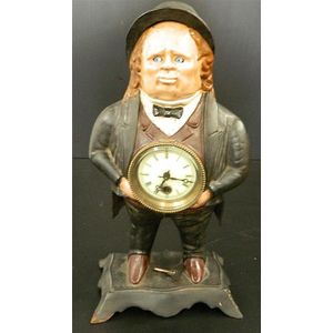 John Bull Automaton Clock by Bradley and Hubbard - Clocks - Novelty ...