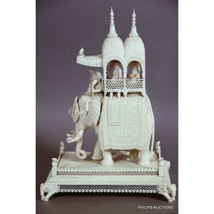 Indian ivory carved objects - price guide and values