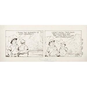 Carl Lyon's Workplace Cartoons - Watercolours, Other Works on Paper - Art