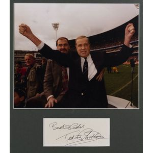 Ted Whitten Signed Displays with Photographs - Sporting - AFL/VFL ...