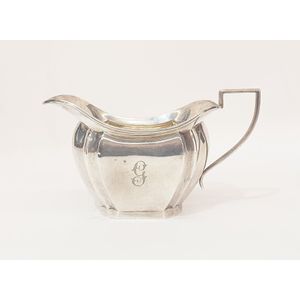 George V Silver Milk Jug, Birmingham 1929, Monogrammed 'G' - Jugs ...