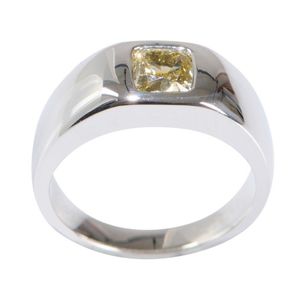 Janai Fancy Yellow Diamond Ring - Rings - Jewellery