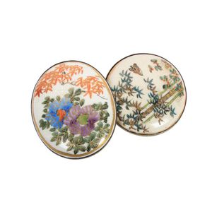Vintage Satsuma (Japan) belt buckles - price guide and values