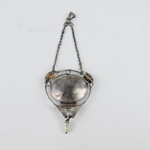 Enamelled Viking Ship Pendant by Reuben Watts - Pendants/Lockets ...