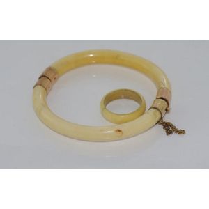 Vintage ivory only and ivory with silver bangles - price guide and values