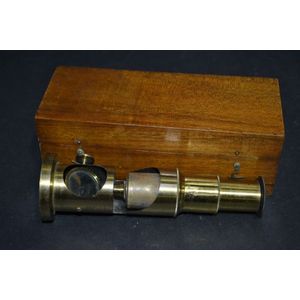 Brass Microscope in Mahogany Case - Optical - Microscopes - Industry ...