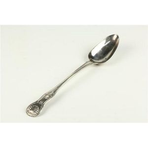 Scottish Sterling Silver George IV Serving Spoon, 1825 - Flatware ...