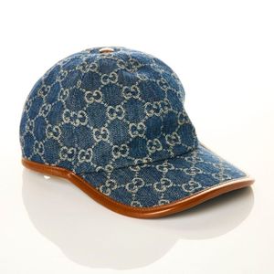Gucci Denim GG Baseball Cap, Size S with Box - Like New - Headwear ...
