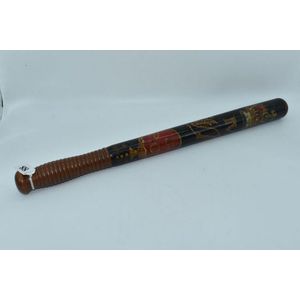 Crown-adorned Victorian Policeman's Hand-Painted Baton - Zother ...