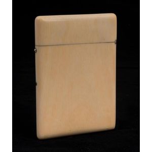 Antique English and French ivory card cases - price guide and values