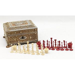 Vintage ivory chess sets - price guide and values