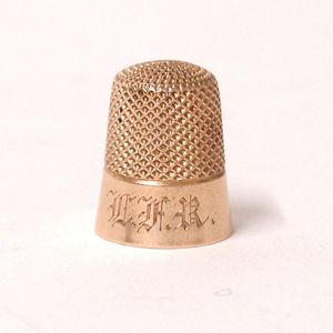 Vintage sewing thimbles - price guide and values