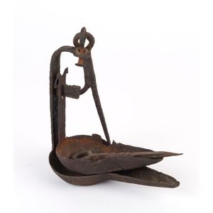 19th Century Whale Oil Slush Lamp - Nautical Equipment - Office ...